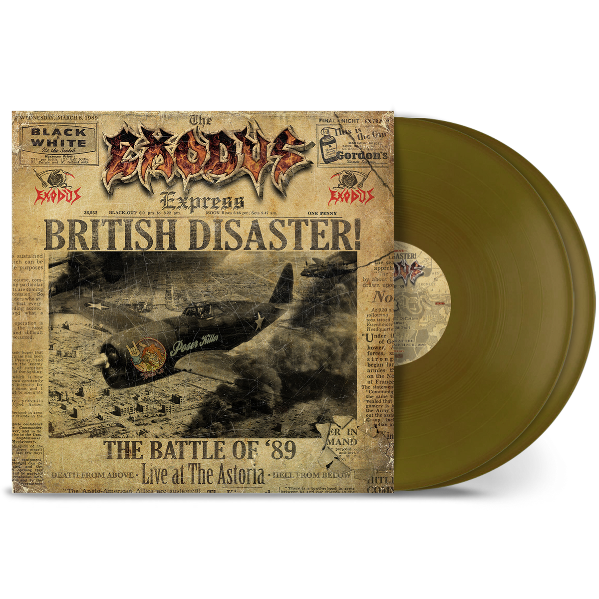 EXODUS - British Disaster: The Battle of '89 (Live At The Astoria ...